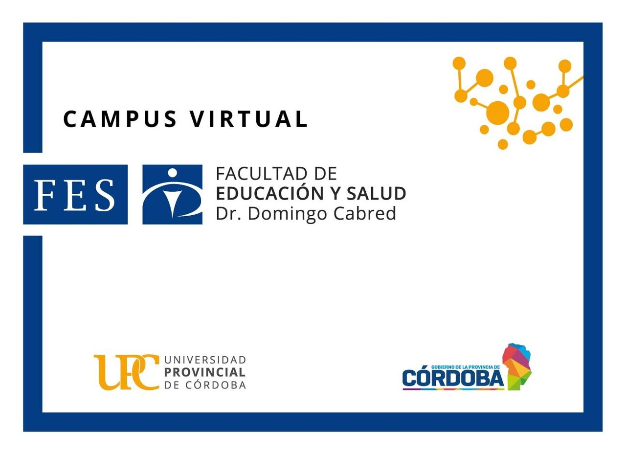 Facultad de Educación y Salud Dr. Domingo Cabred [Validación de usuario]